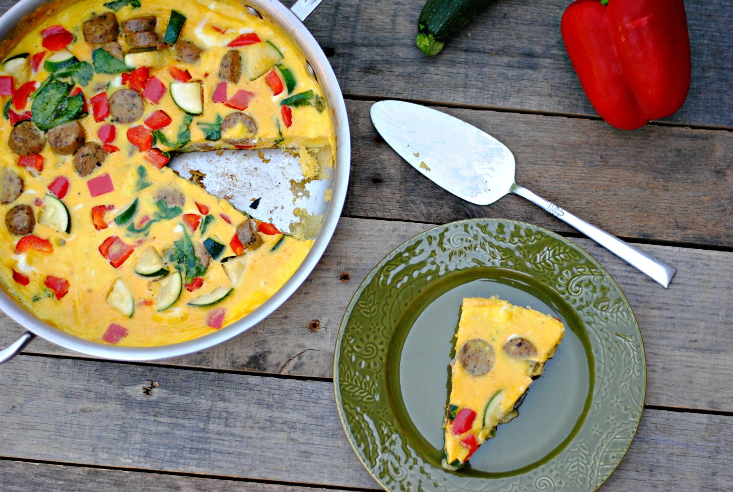 Easy Dairy-free Frittata (Paleo, Gluten-free) - Easy Real Food