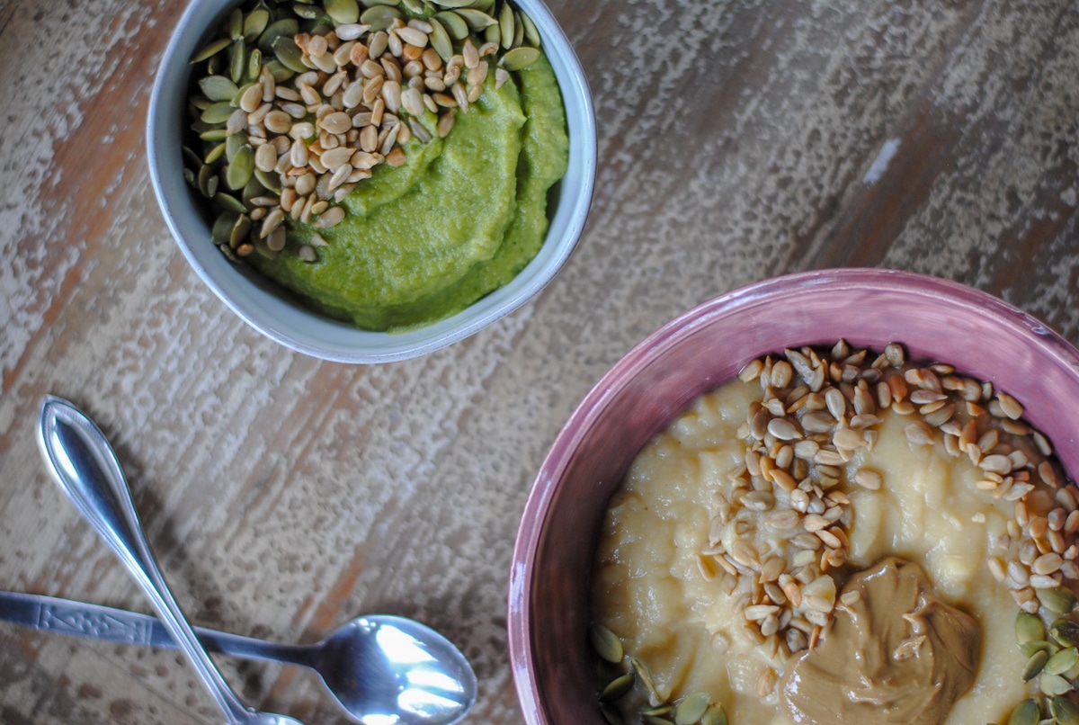 Easy Vegetable Puree Soup (GF + DF) - Easy Real Food