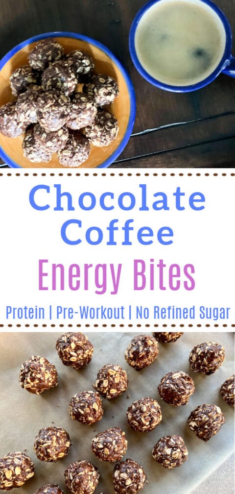 Chocolate Coffee Energy Bites - Easy Real Food